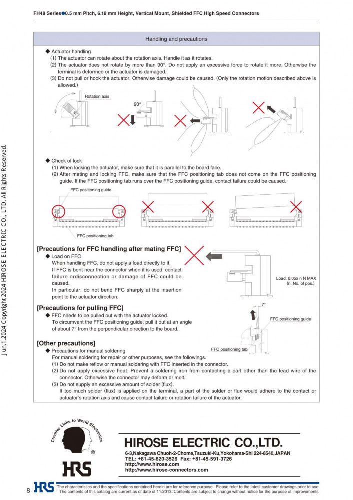 FH48 series technical document page 8