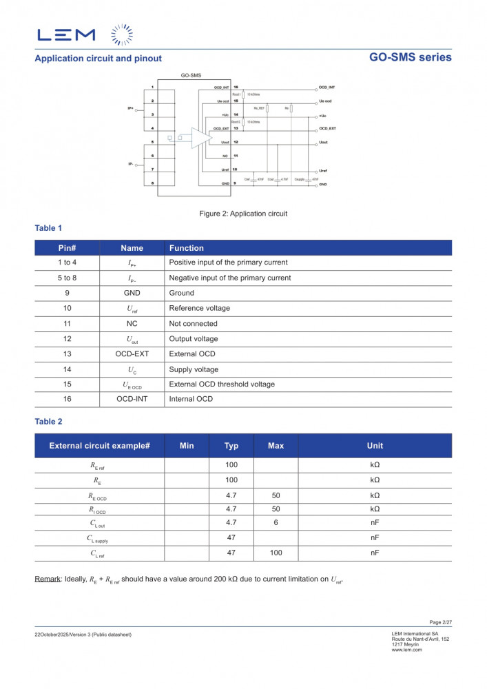 LEM GO-SMS document preview, page 2