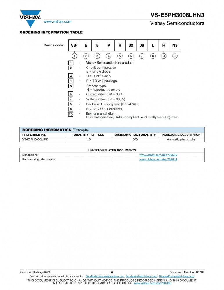 VS-E5PH3006LHN3 datasheet page 6