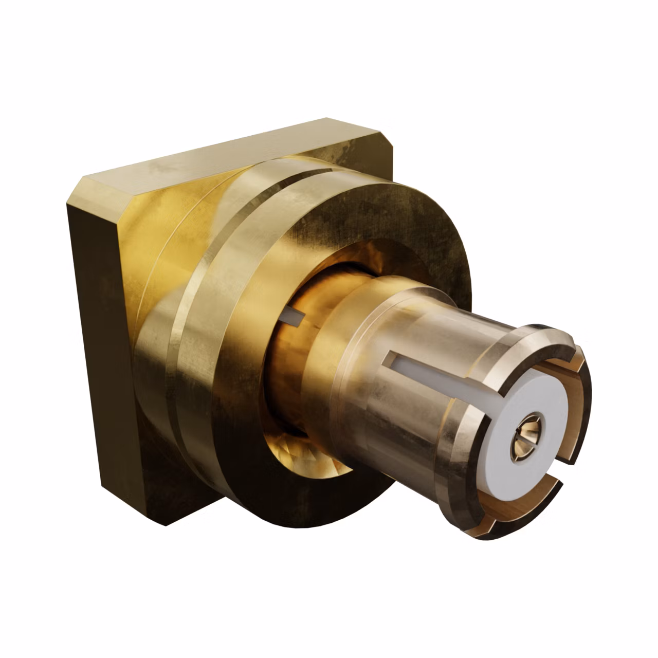 SMP Plug-to-SMP Jack Adapter Assembly, 7.14mm Length, One Piece Per Bag, 50 Ohms for sale