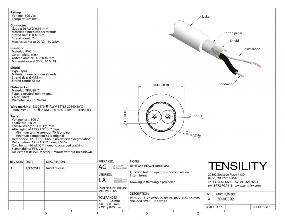 30-00592 product drawing page