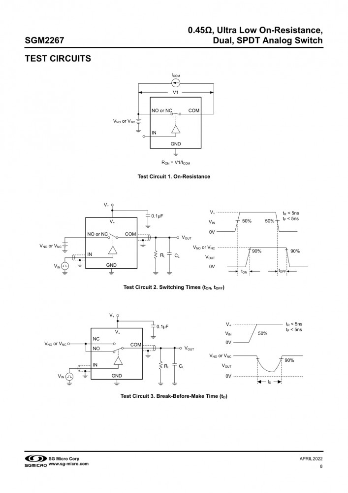 SGM2267 datasheet page 8