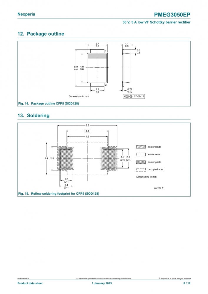 PMEG3050EP datasheet page 8