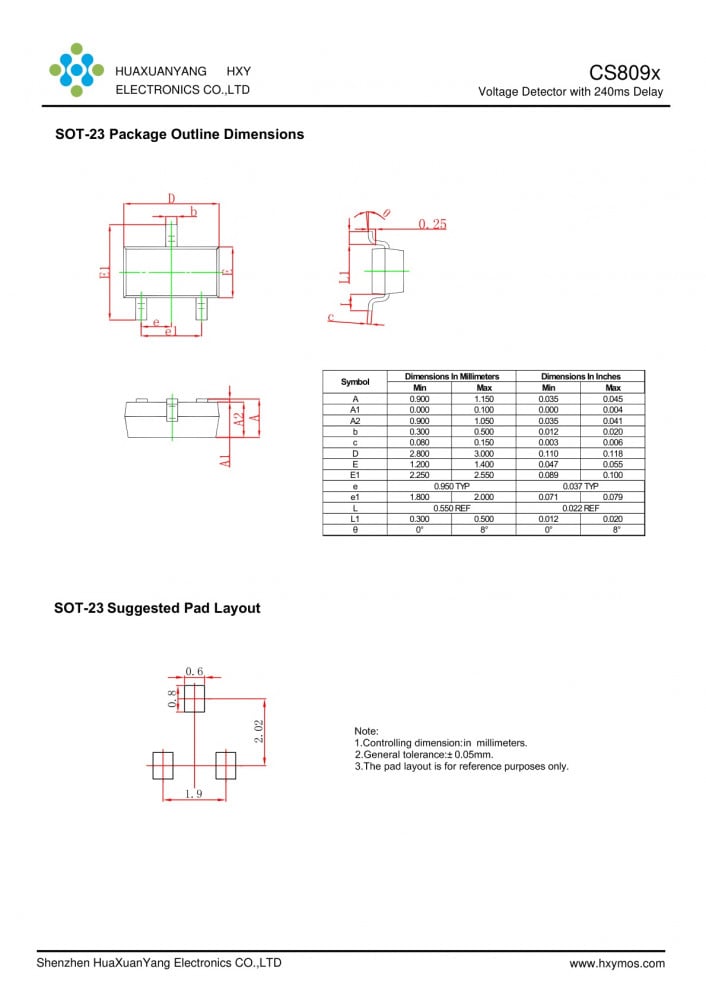 HCS809R datasheet page 6