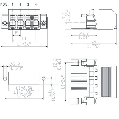 WEIDMULLER 1060910000 Header Plug and Socket Chip for sale