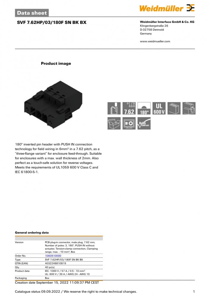 1060910000 datasheet page 1