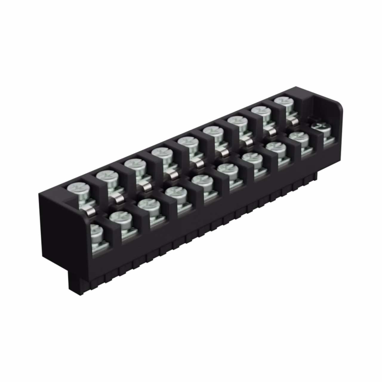 5.08mm Pitch Beau EuroMate Pluggable Terminal Block, Dual Level, 270° Wire Entry, 19 Circuits for sale