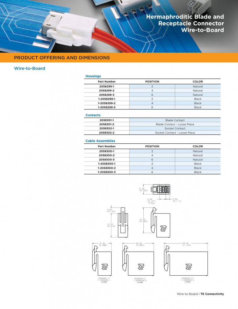 TE Connectivity 1-2058703-3 document page 5