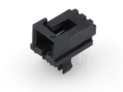 2.54mm Pitch SL Header, Single Row, Right Angle, 3.05mm Pocket, Shrouded, with Beveled Plastic Peg, 22 Circuits, 0.76µm Gold (Au) Selective Plating, Tin (Sn) PC Tail Plating