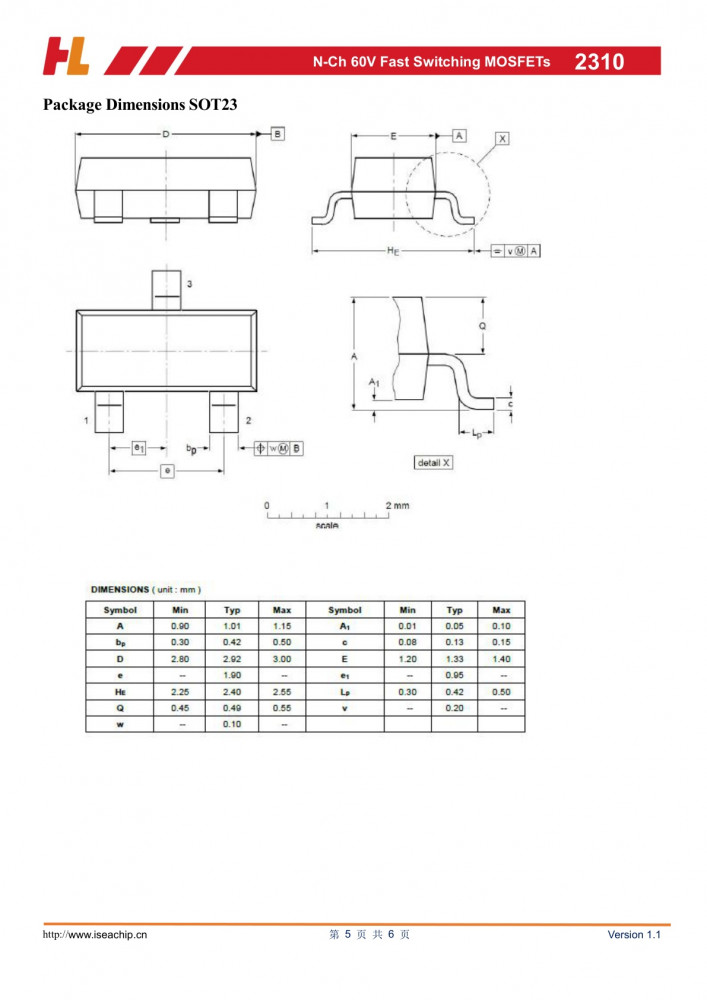 HL 2310 datasheet page 5