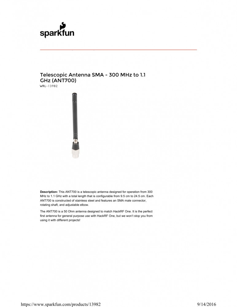 WRL-13982 technical document preview