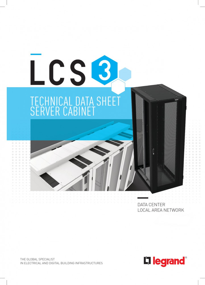 Legrand LCS3 technical document page 1