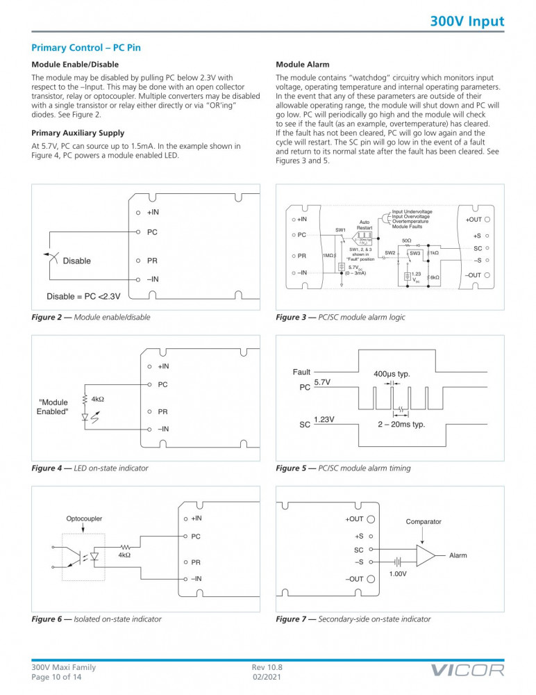 VICOR datasheet page 10
