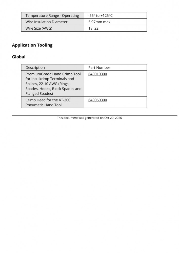 MOLEX product document page 3