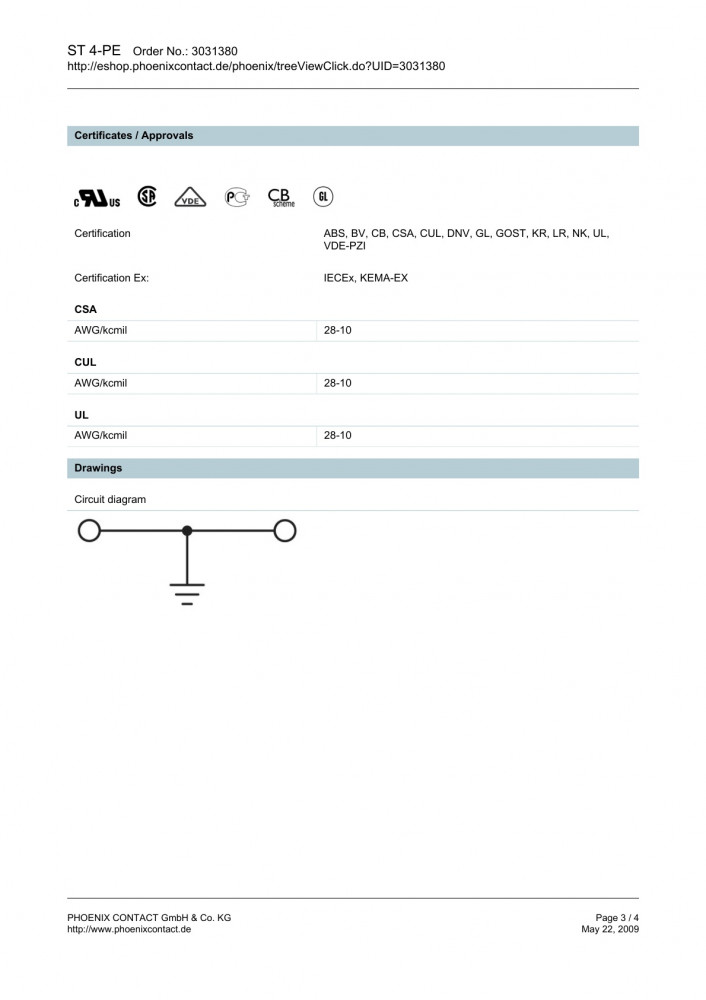 ST 4-PE technical document page 3
