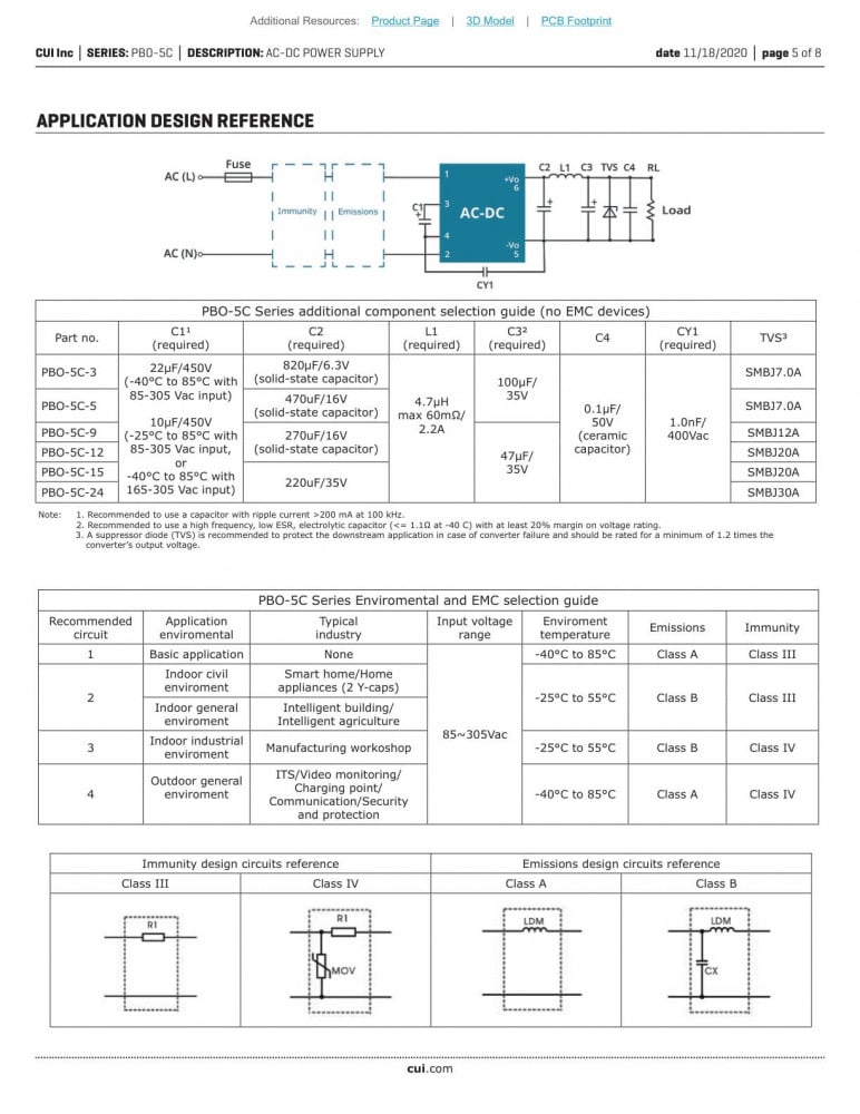 PBO-5C-15 datasheet page 5