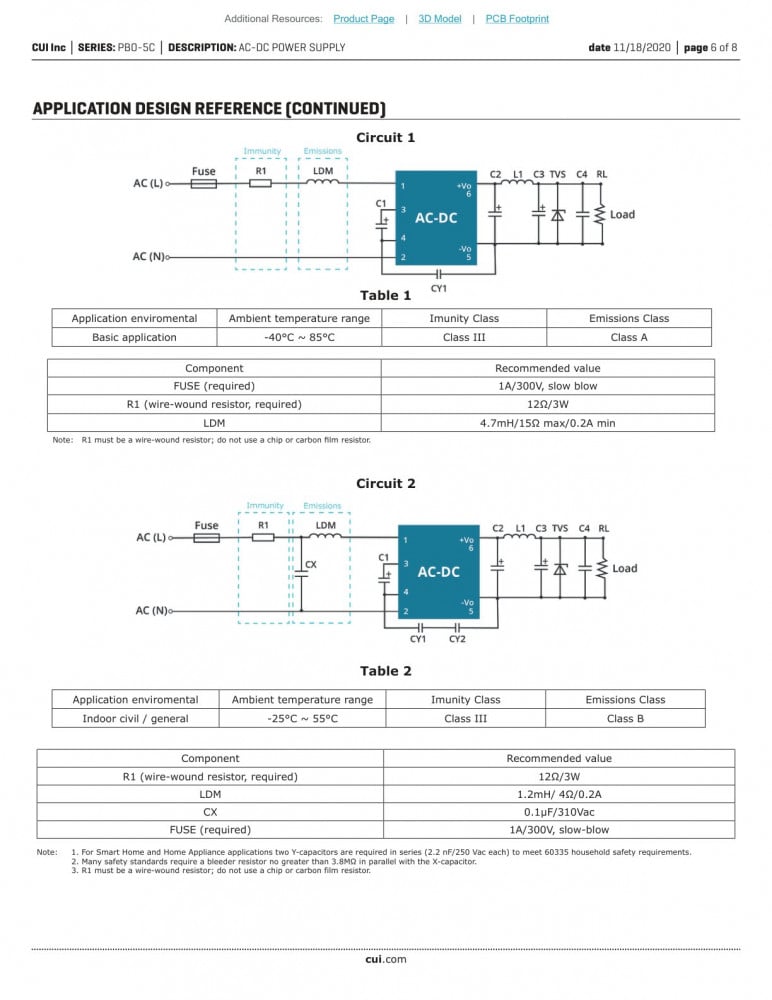 PBO-5C-15 datasheet page 6