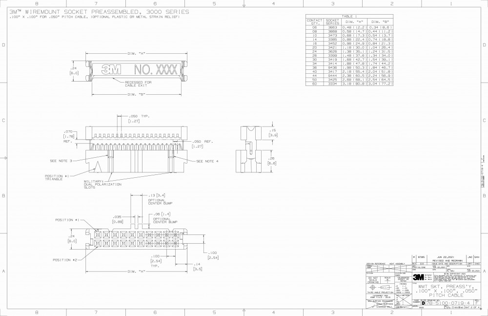3M 3385-G614 technical document page 2
