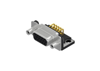 D-SUB High Density • 15-pos. • Socket • Solder pin angled • Plastic bracket • Quality class 3 • UNC 4-40 for sale