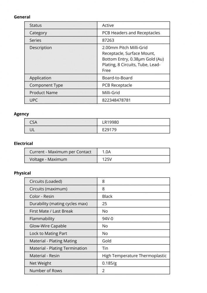 Product document image, page 2