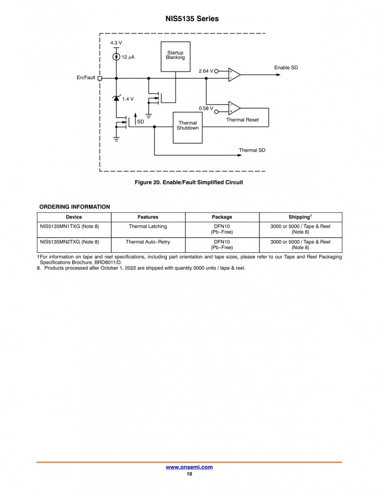 NIS5135 datasheet preview, page 10