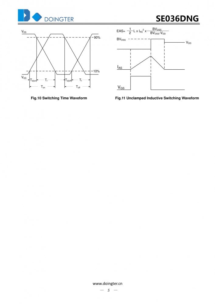 SE036DNG datasheet page 5