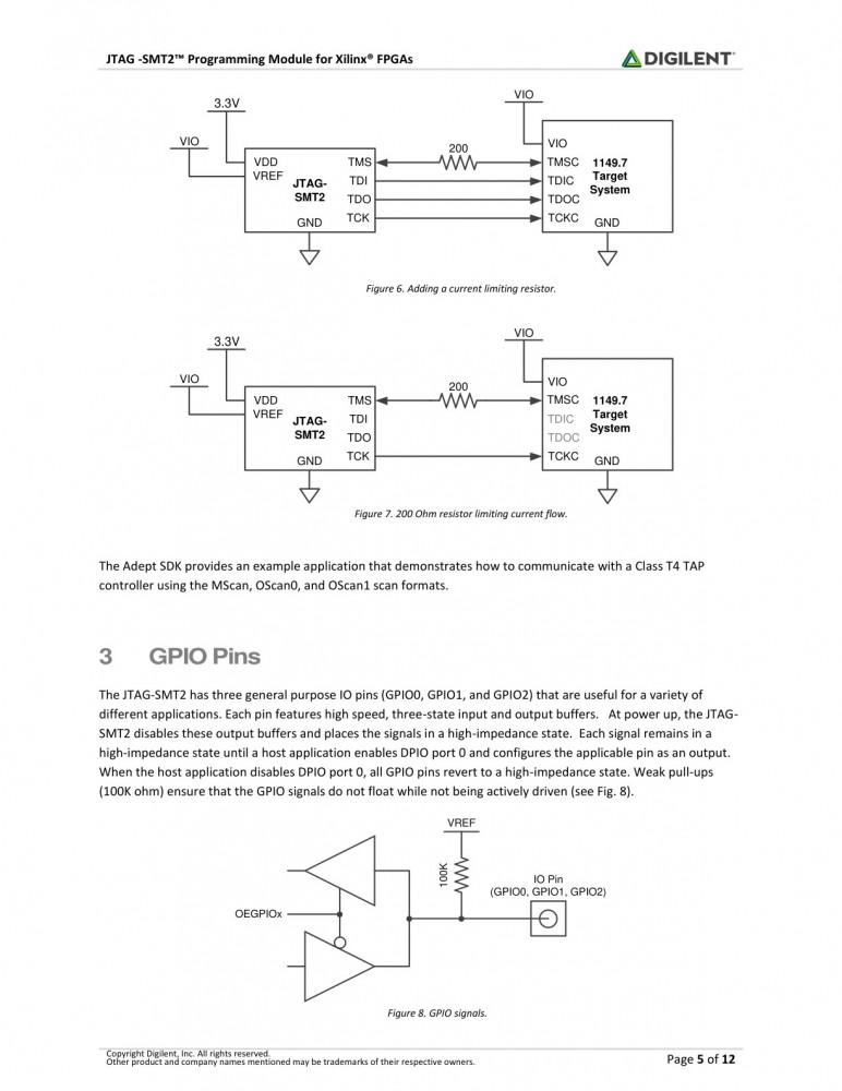 JTAG-SMT2 document page 5