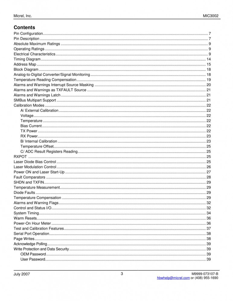 MIC3002GML TR datasheet page 3