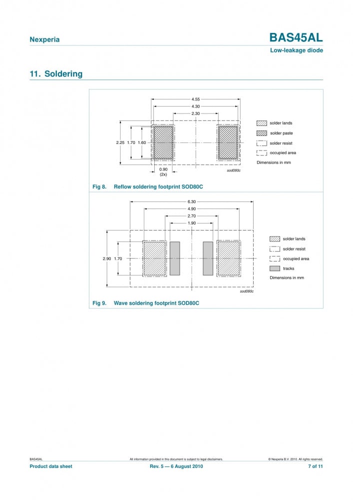 BAS45AL datasheet page 7