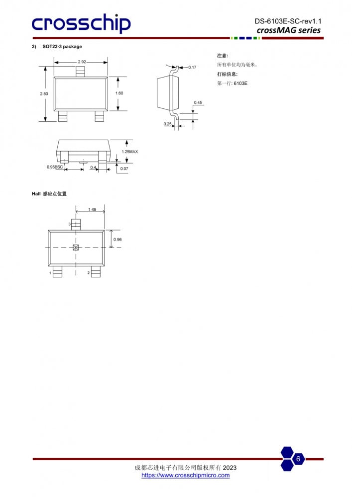 CC6103E datasheet page 6