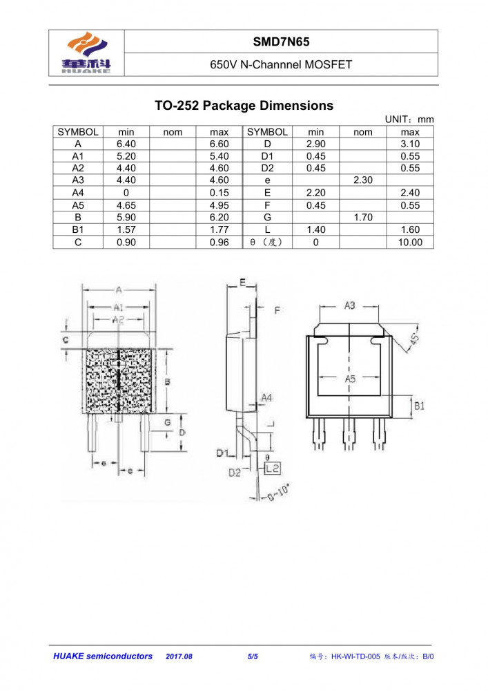 SMD7N65 datasheet page 5