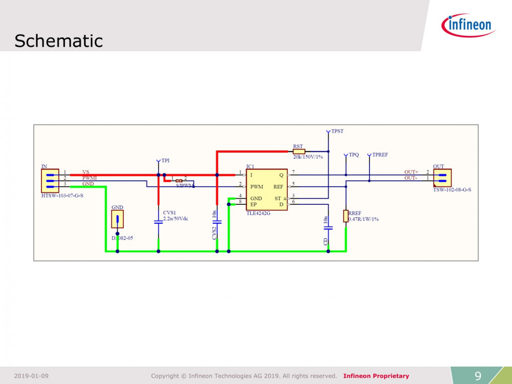 TLE4242G demoboard manual page 9