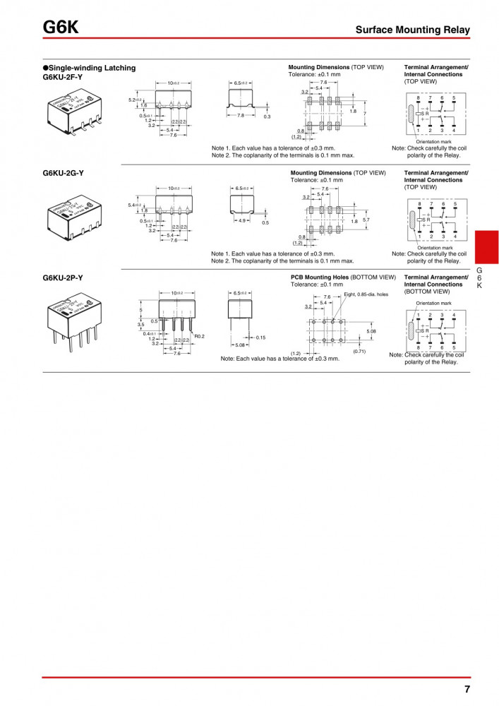 G6K relay documentation page 7