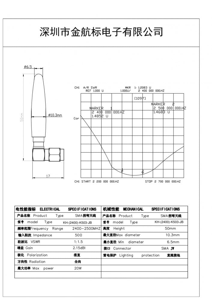 KH-(2400)-K503-JB technical document