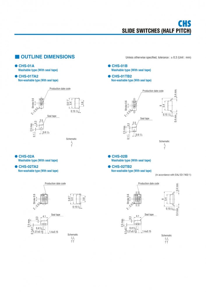 Nidec CHS-10TA1 datasheet page 7
