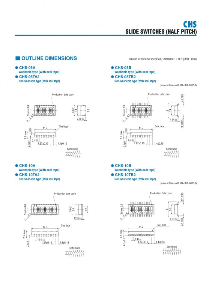 Nidec CHS-10TA1 datasheet page 9