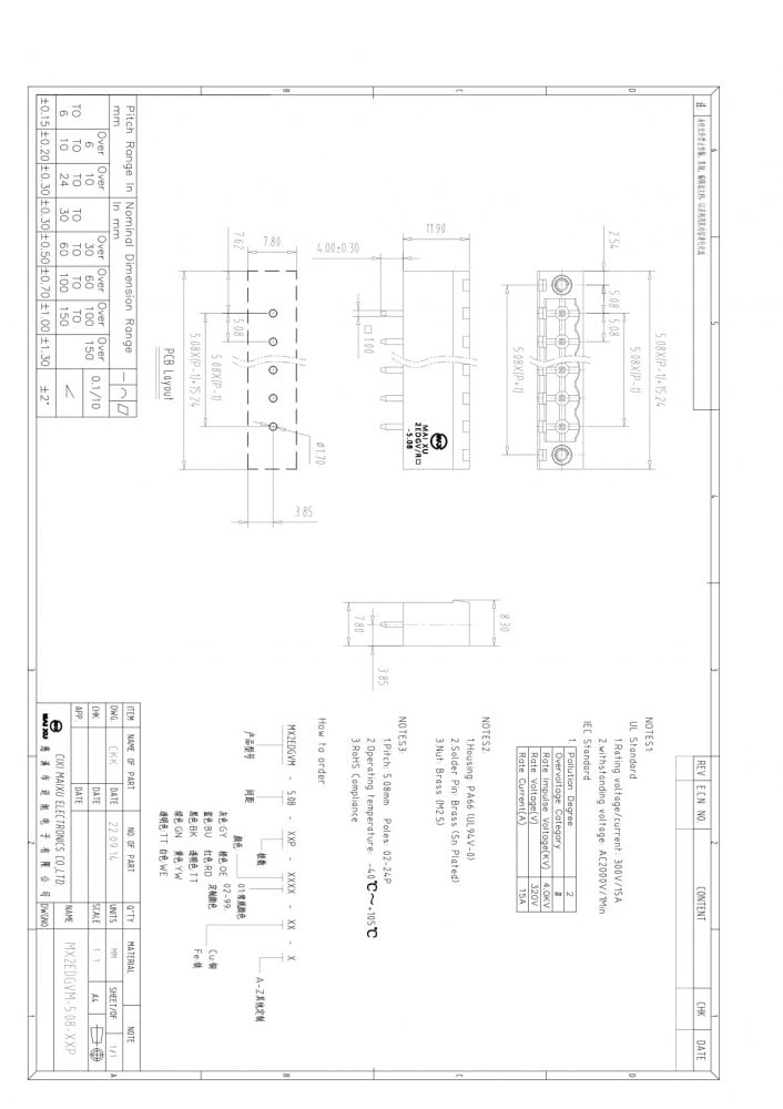 MX2EDGVM-5.08-15P-GN01-Cu-A technical document preview