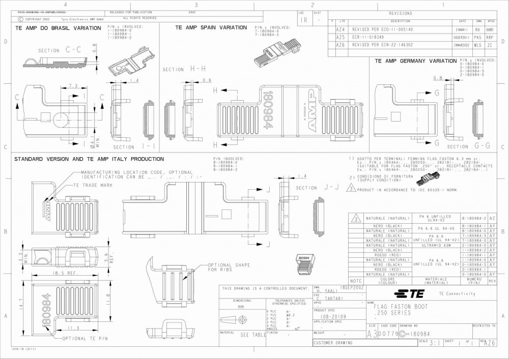 TE Connectivity 2-180984-0 controlled drawing preview
