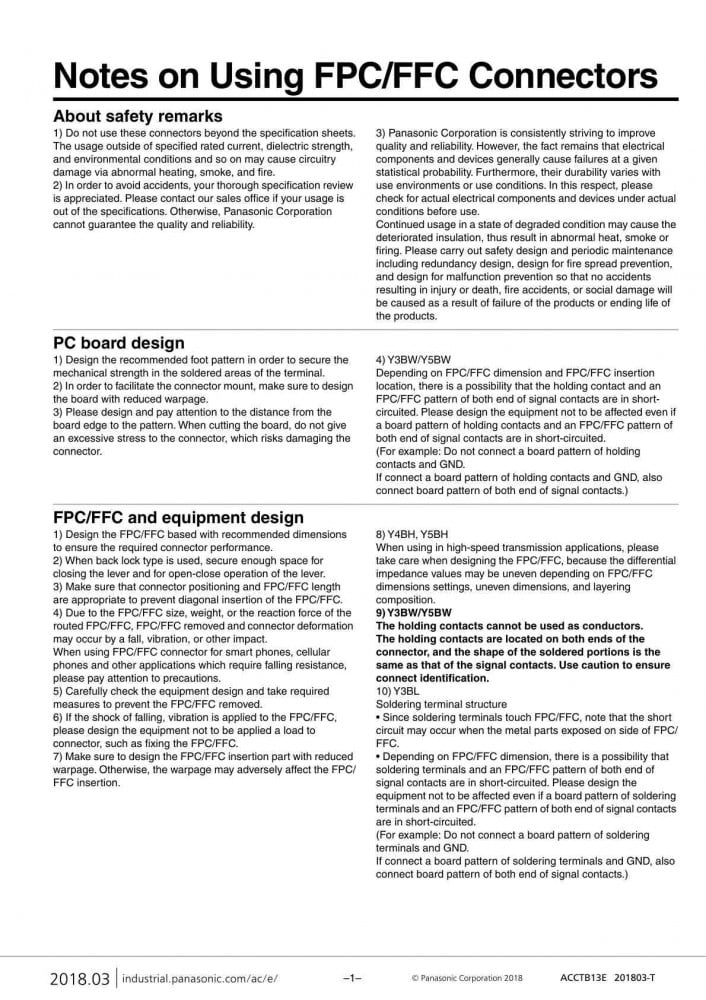AYF530835 datasheet page 8