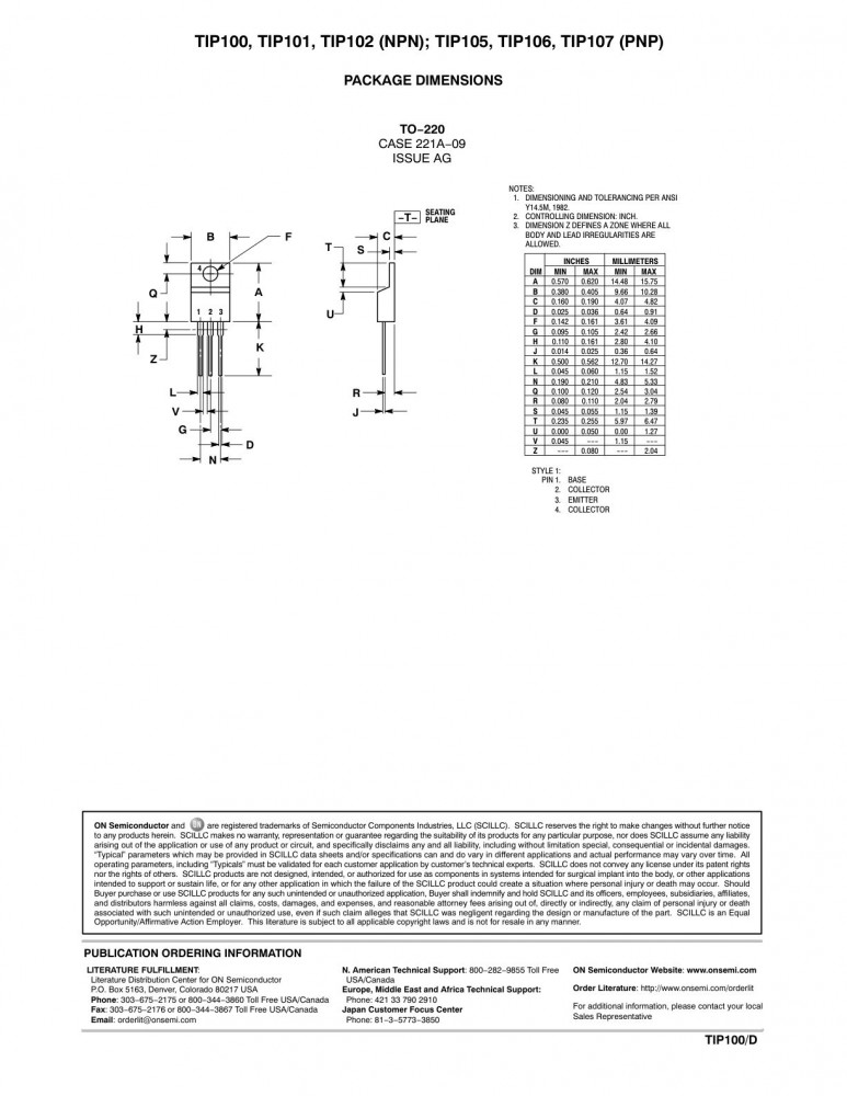 TIP102G datasheet page 7
