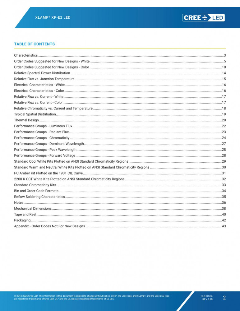 XP-E2 document page 2