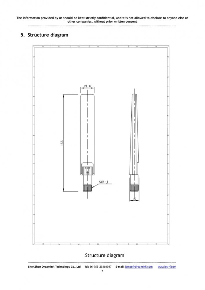 DL-J024-5GB specification page 7