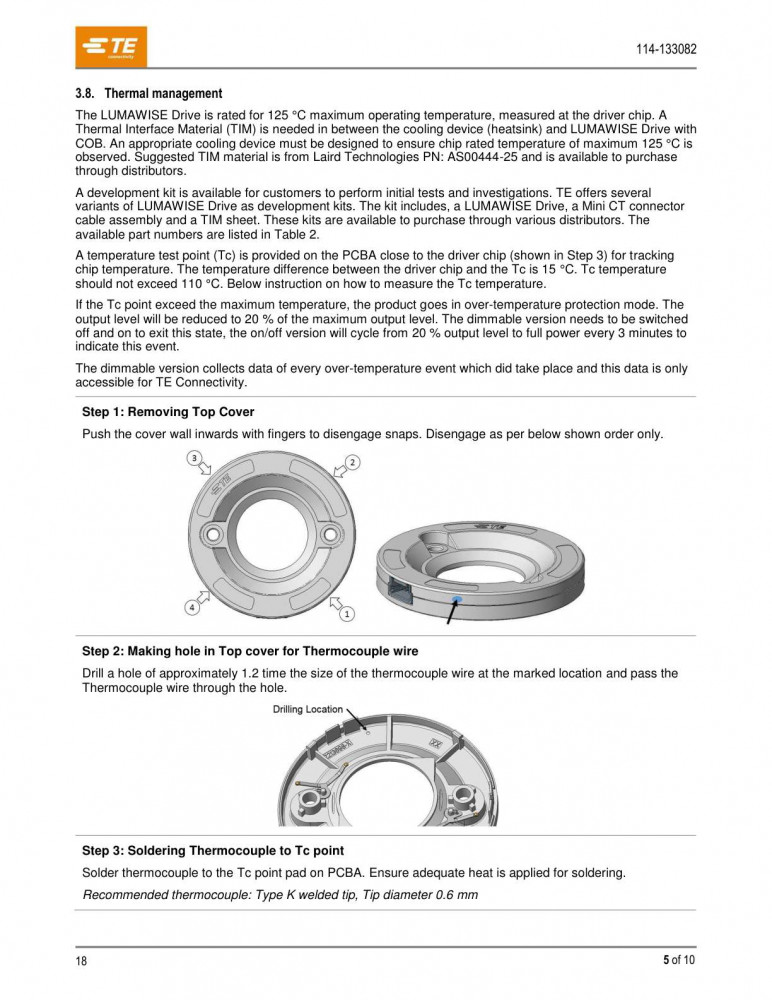 Technical document page 5