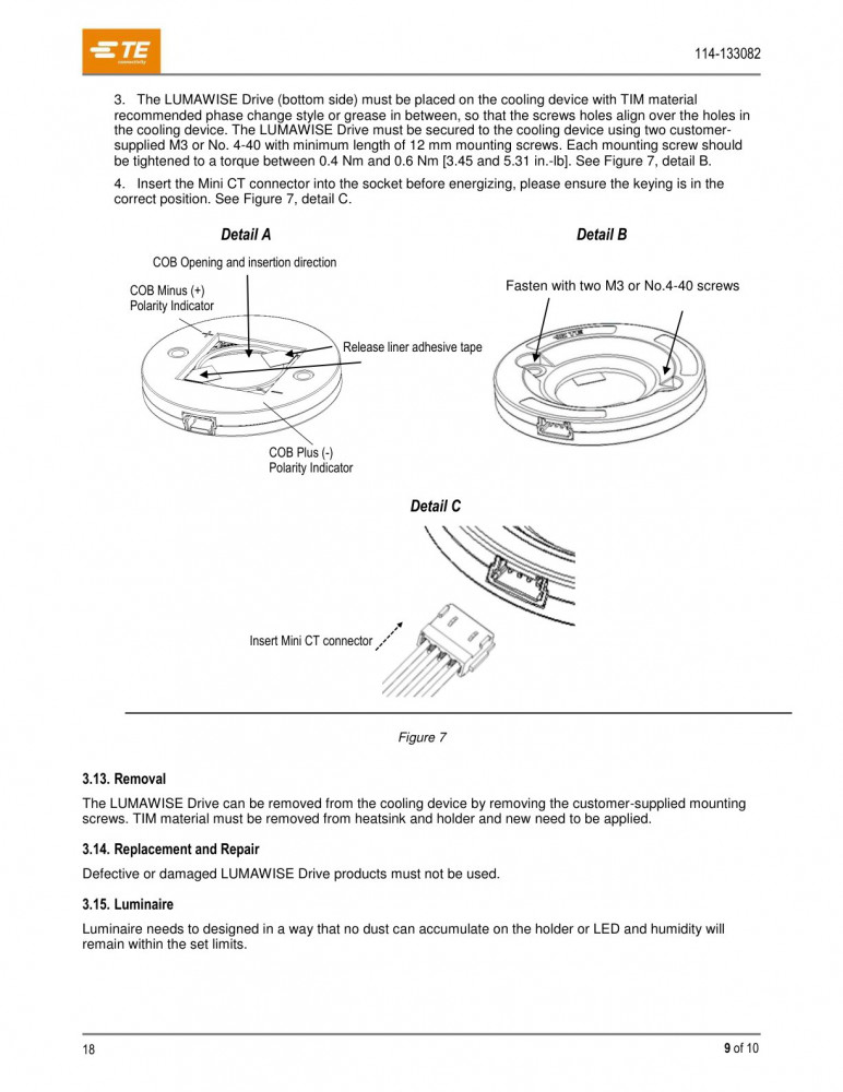 Technical document page 9