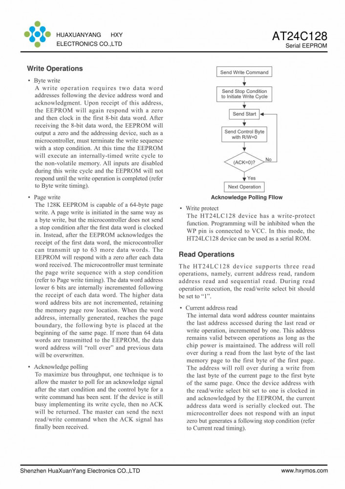 AT24C128-HXY datasheet page 5