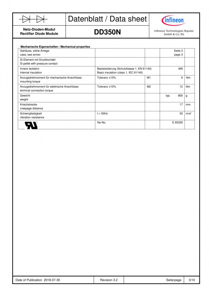 DD350N18K datasheet page 3