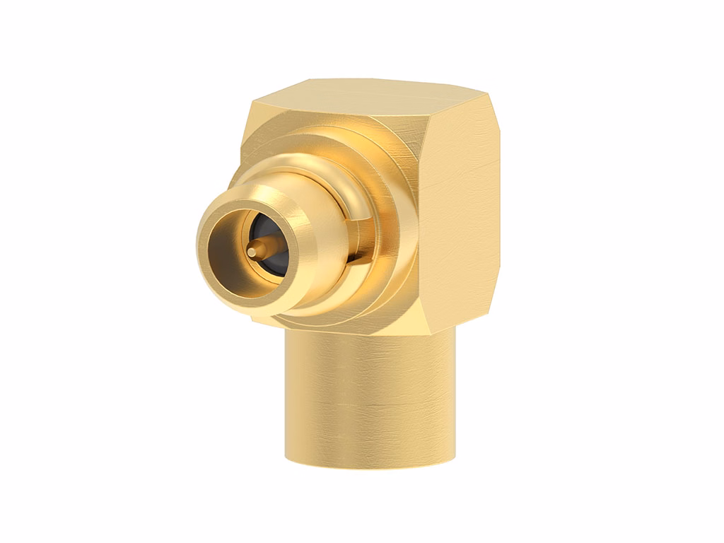 MMCX Plug, Right-Angle, Solder, .RG-405 (.086