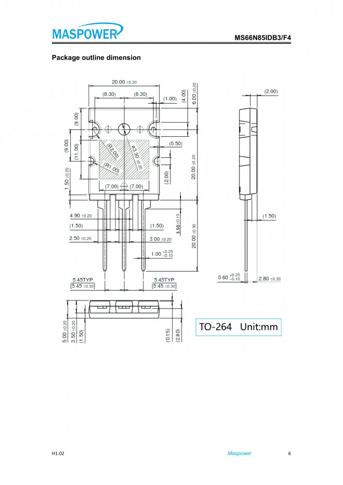 MS66N85IDB3 datasheet page 6