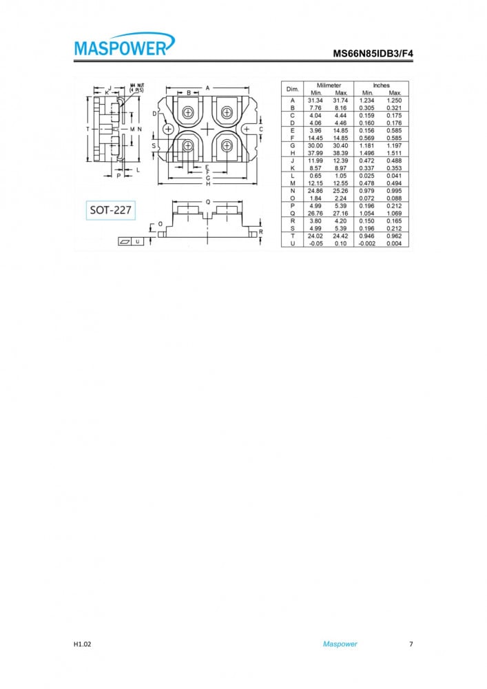 MS66N85IDB3 datasheet page 7