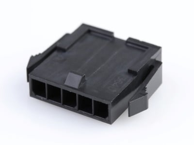 Micro-Fit 3.0 Receptacle Housing, Single Row, 12 Circuits, UL 94V-0, Low-Halogen Since Inception, Black